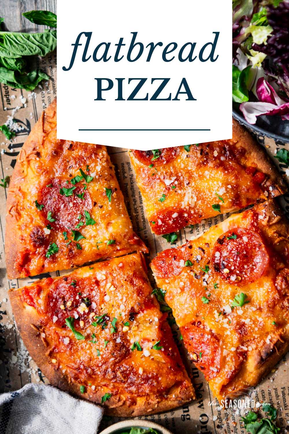 Flatbread Pizza - The Seasoned Mom