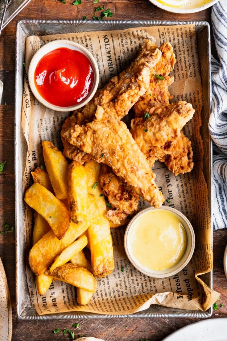 Fried Chicken Tenders Recipe - The Seasoned Mom