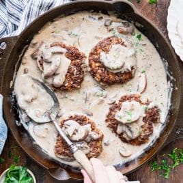 Hamburger Steak (Poor Man's Steak) - The Seasoned Mom