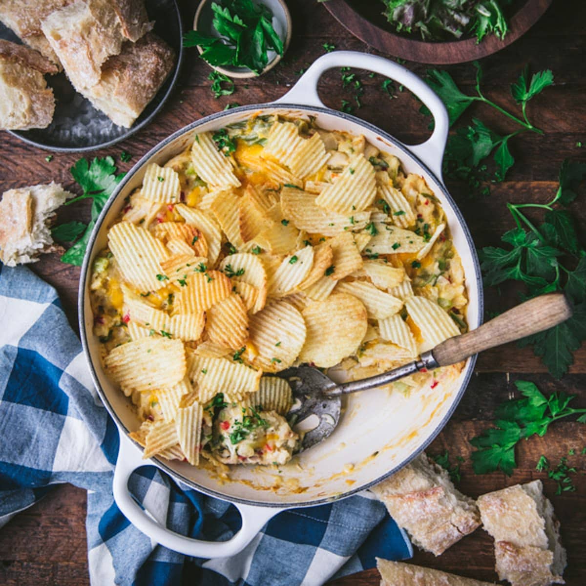 Chicken Green Bean Casserole with Rice - The Seasoned Mom