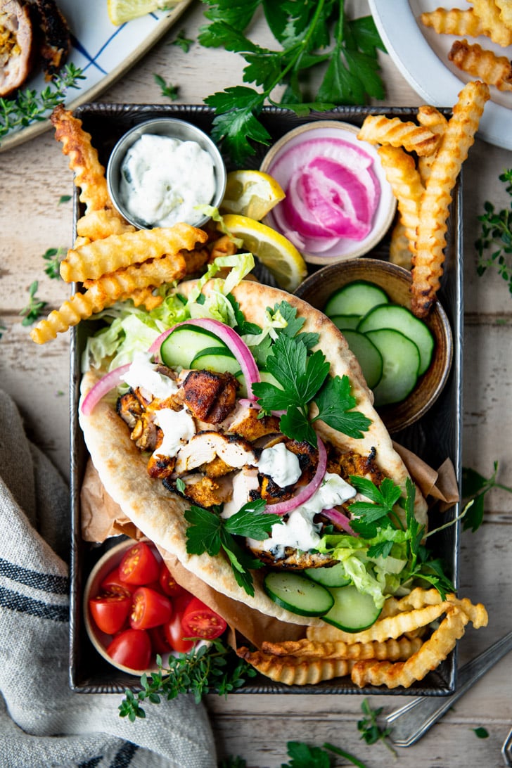 Chicken Shawarma {Grilled or Roasted} - The Seasoned Mom