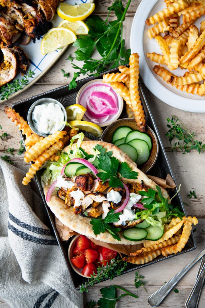 Chicken Shawarma {Grilled or Roasted} - The Seasoned Mom