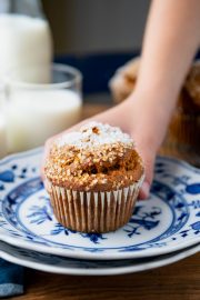 Easy Pumpkin Muffins Recipe | The Seasoned Mom