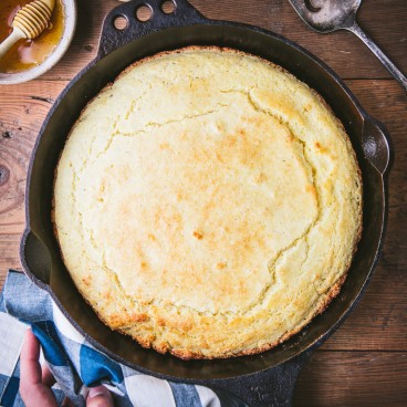 Sweet and Fluffy Cornbread with Corn - The Seasoned Mom