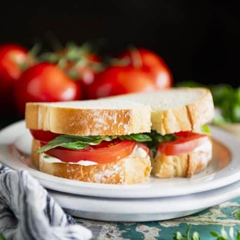 Tomato Sandwich - The Seasoned Mom