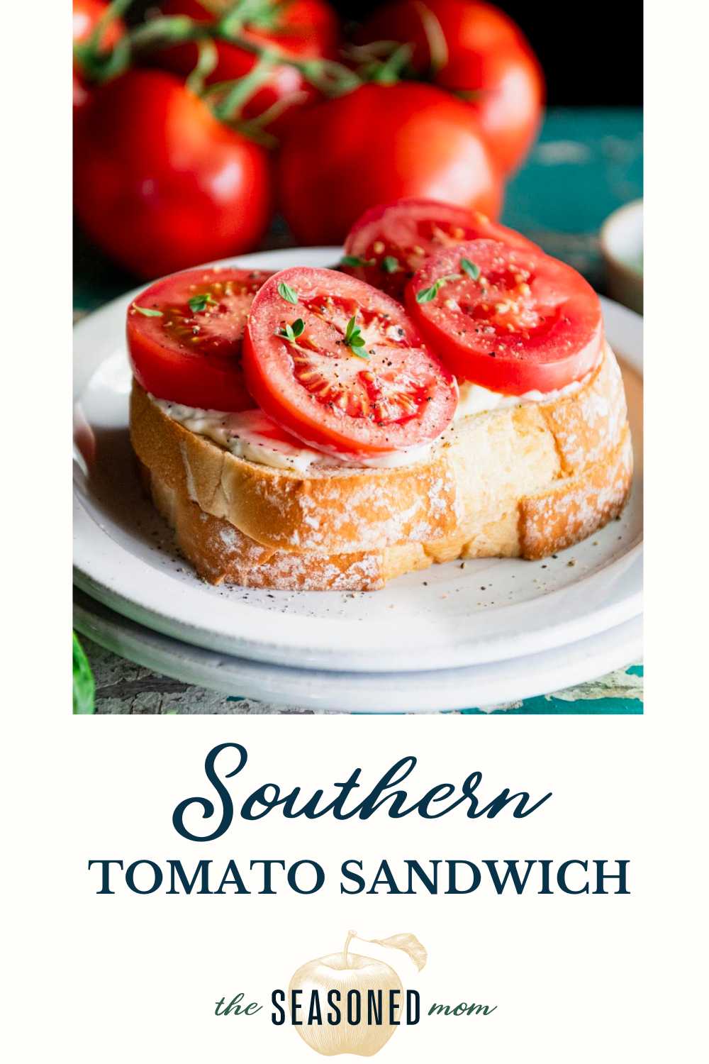 Tomato Sandwich - The Seasoned Mom