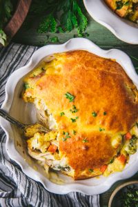 Bisquick Chicken Pot Pie - The Seasoned Mom