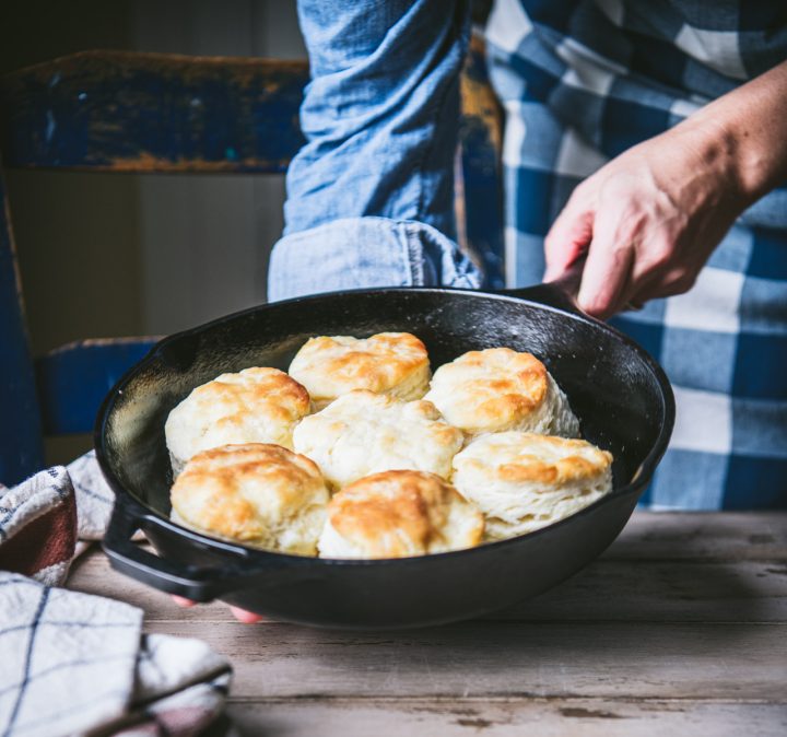 Creamed Chicken and Biscuits - The Seasoned Mom