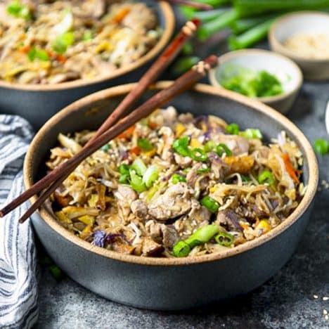 Moo Shu Pork - The Seasoned Mom