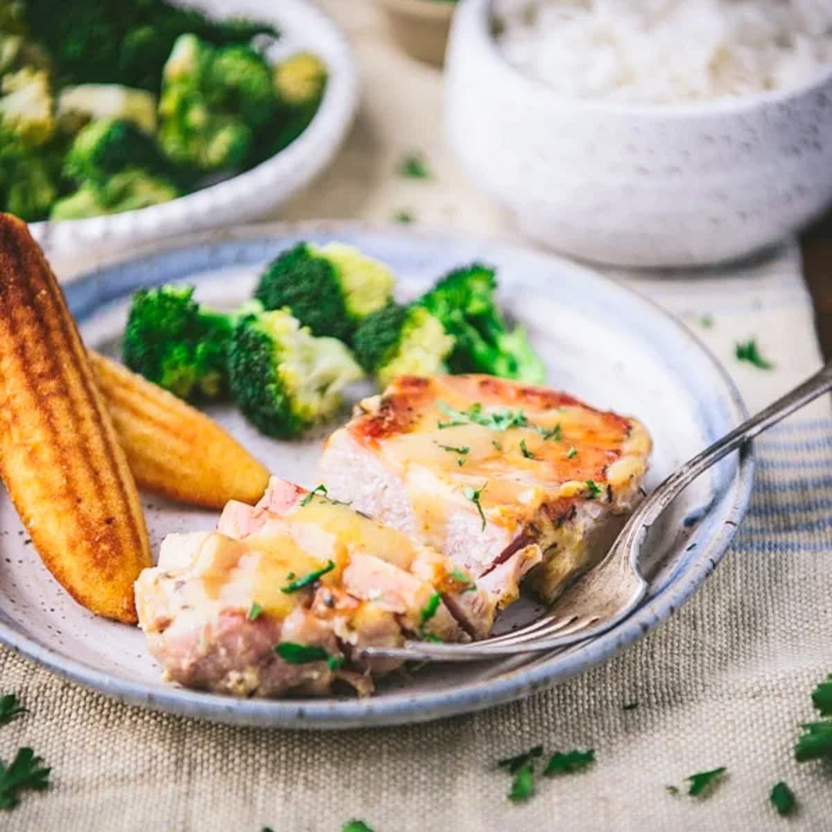 Easy 5-Ingredient Pan Fried Pork Chops - The Seasoned Mom