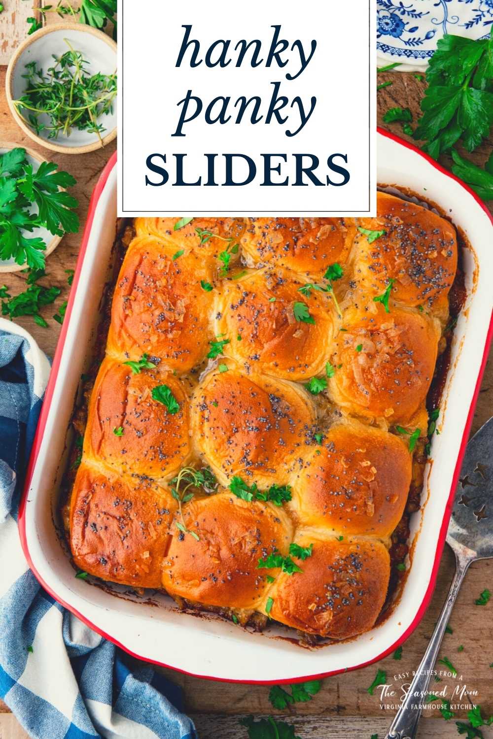 Hanky Panky Sliders - The Seasoned Mom