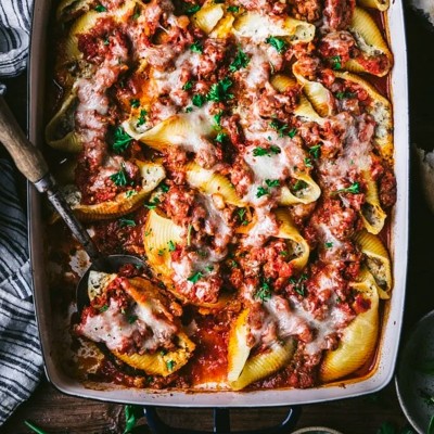 Sausage and Spinach Penne Pasta Bake - The Seasoned Mom