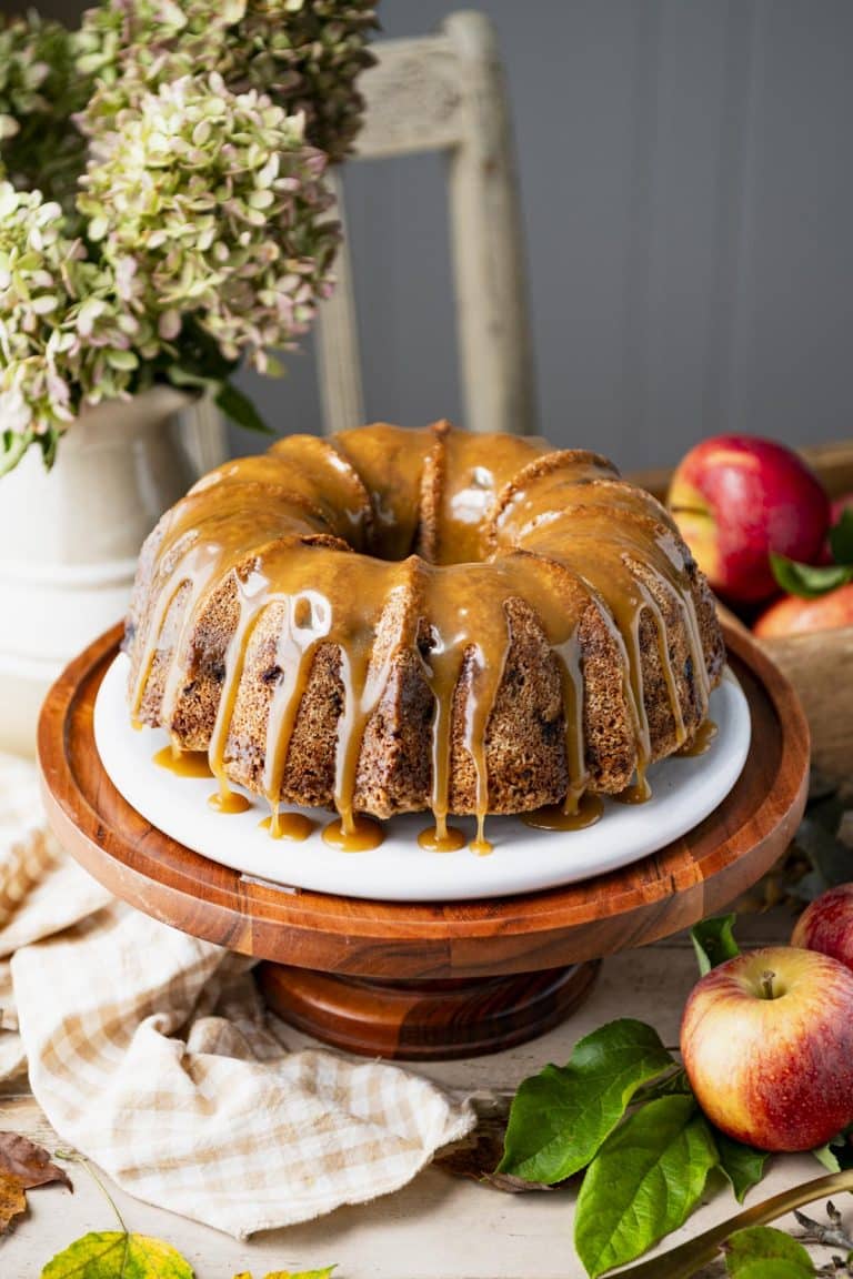 Apple Bundt Cake (Apple Dapple Cake) - The Seasoned Mom