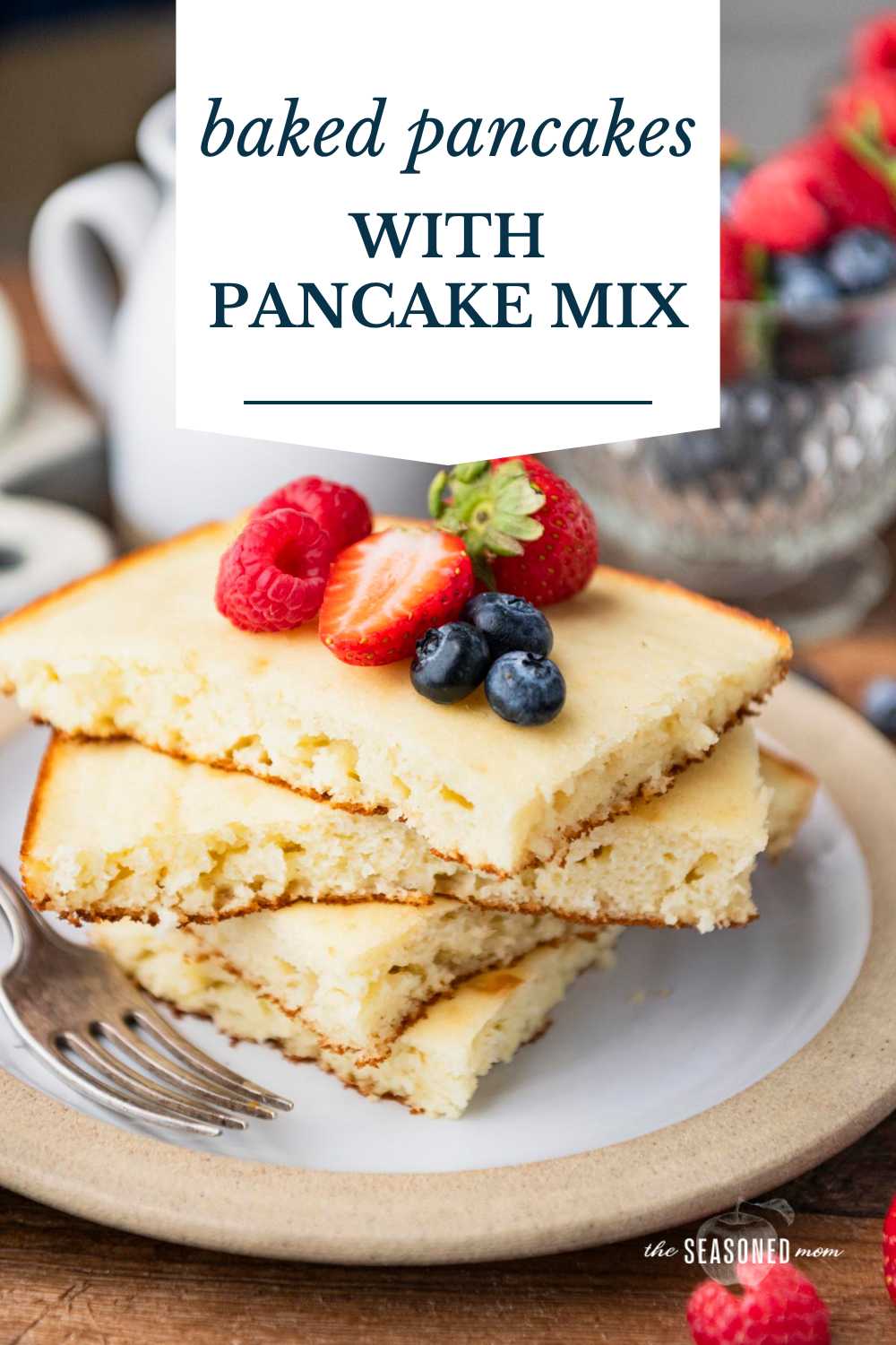 5-Ingredient Baked Pancakes with Pancake Mix