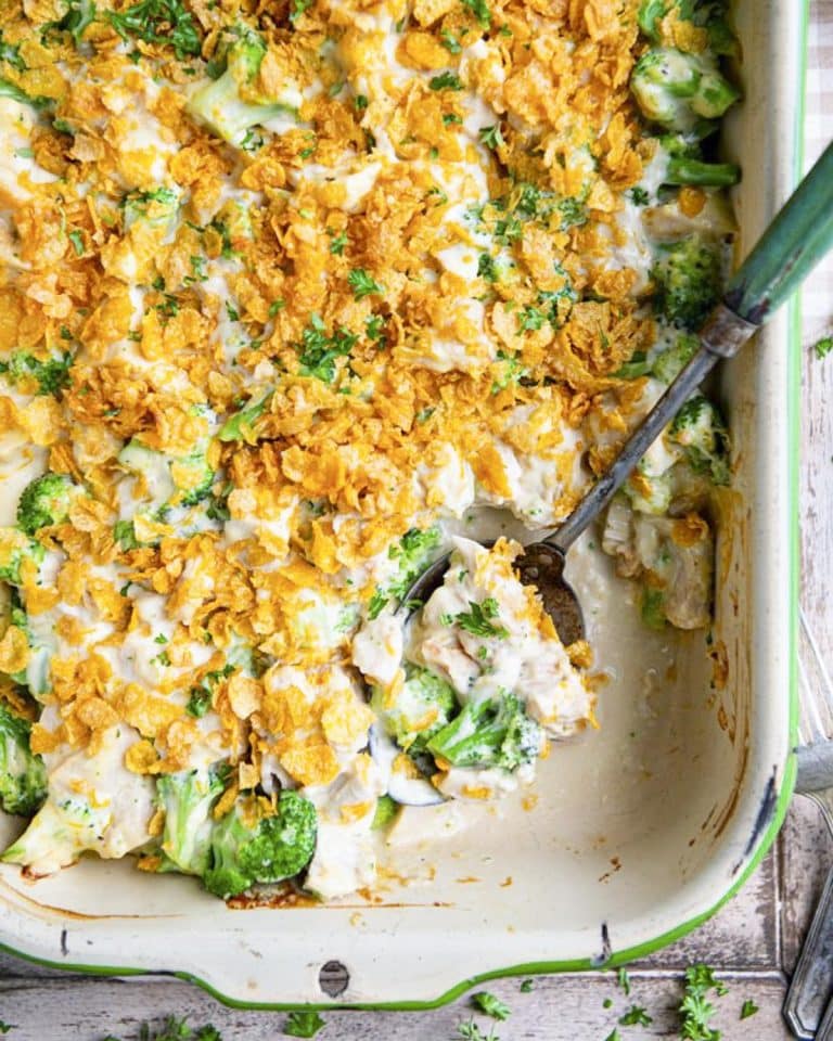 Chicken Divan with Curry - The Seasoned Mom