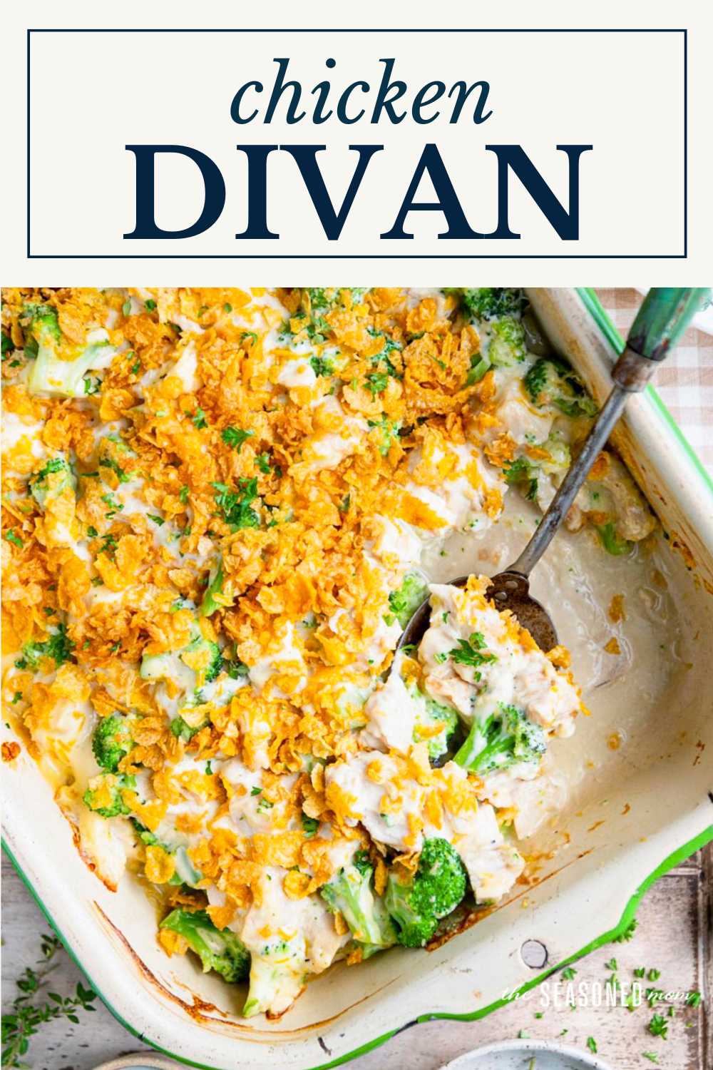 Chicken Divan with Curry - The Seasoned Mom