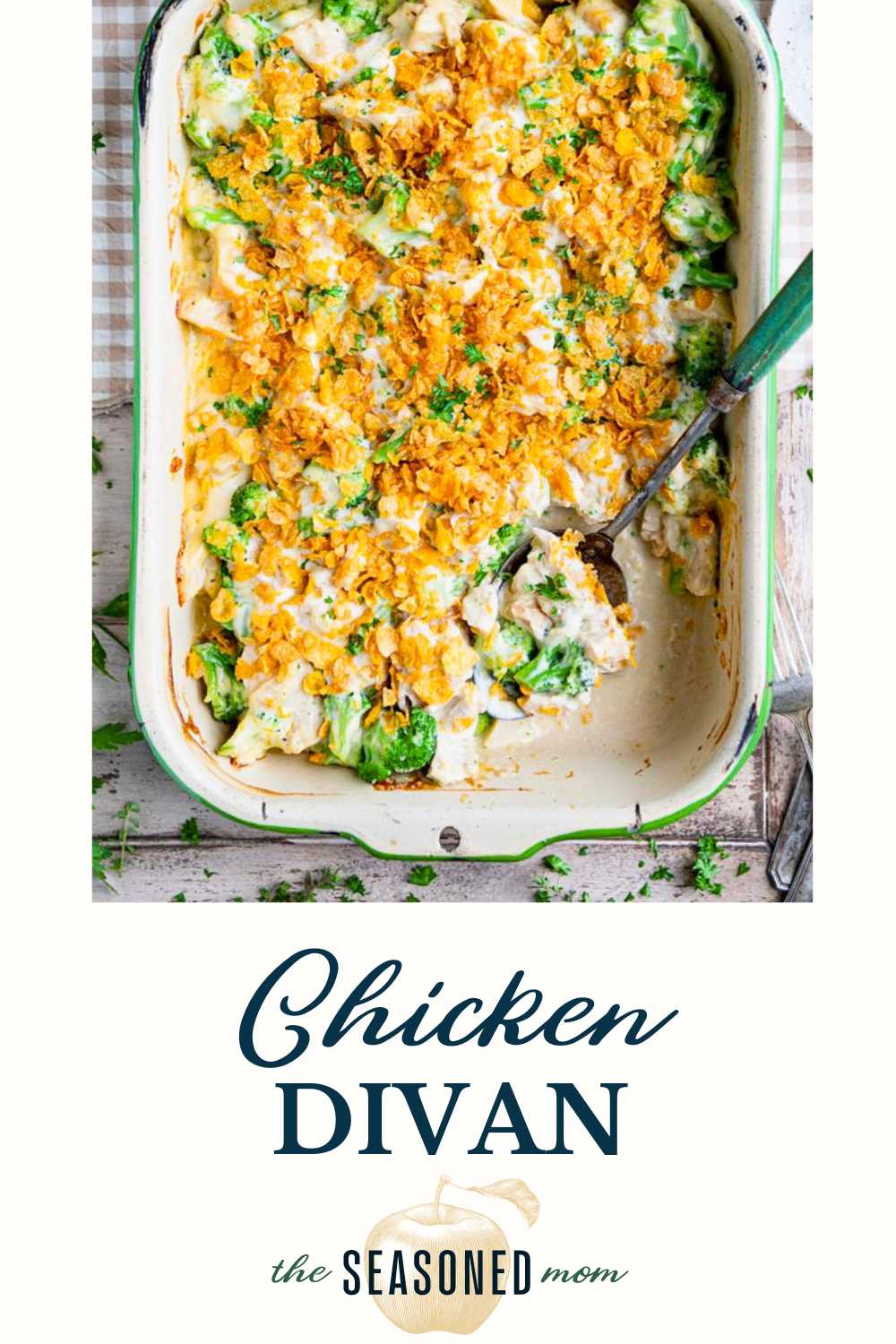 Chicken Divan with Curry - The Seasoned Mom