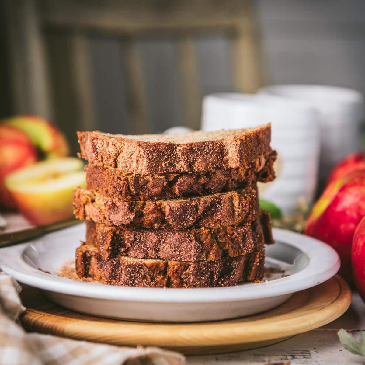One-Bowl Apple Bread - The Seasoned Mom