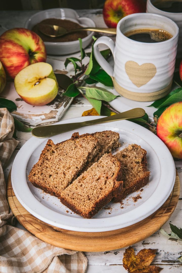 One-Bowl Apple Bread - The Seasoned Mom