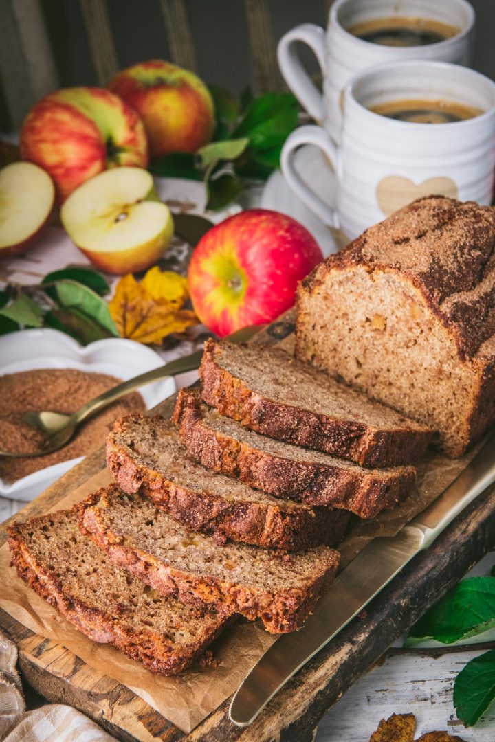 One-Bowl Apple Bread - The Seasoned Mom
