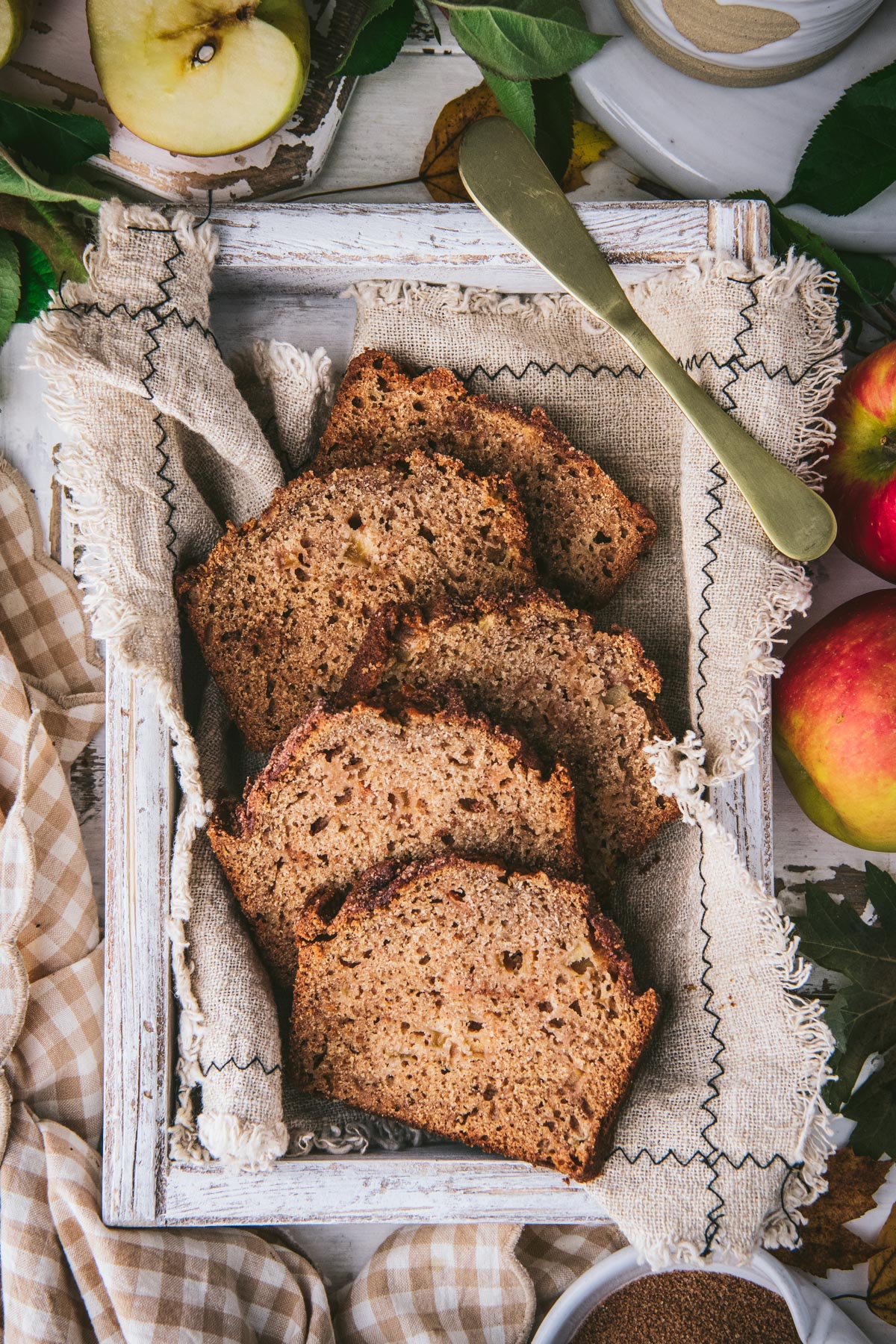 One-Bowl Apple Bread - The Seasoned Mom