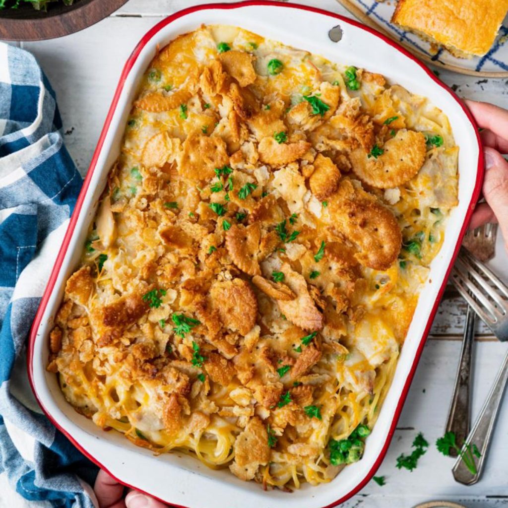 Chicken Tater Tot Casserole - The Seasoned Mom