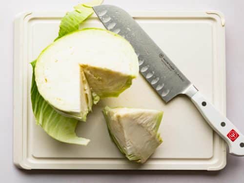 Southern Fried Cabbage with Bacon and Apples - The Seasoned Mom