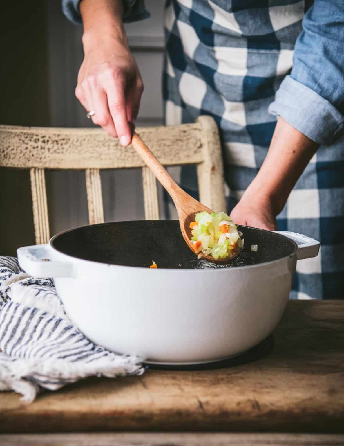Chicken and Stars Soup - The Seasoned Mom