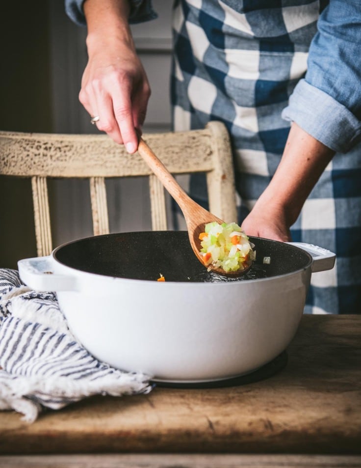 Chicken and Stars Soup - The Seasoned Mom