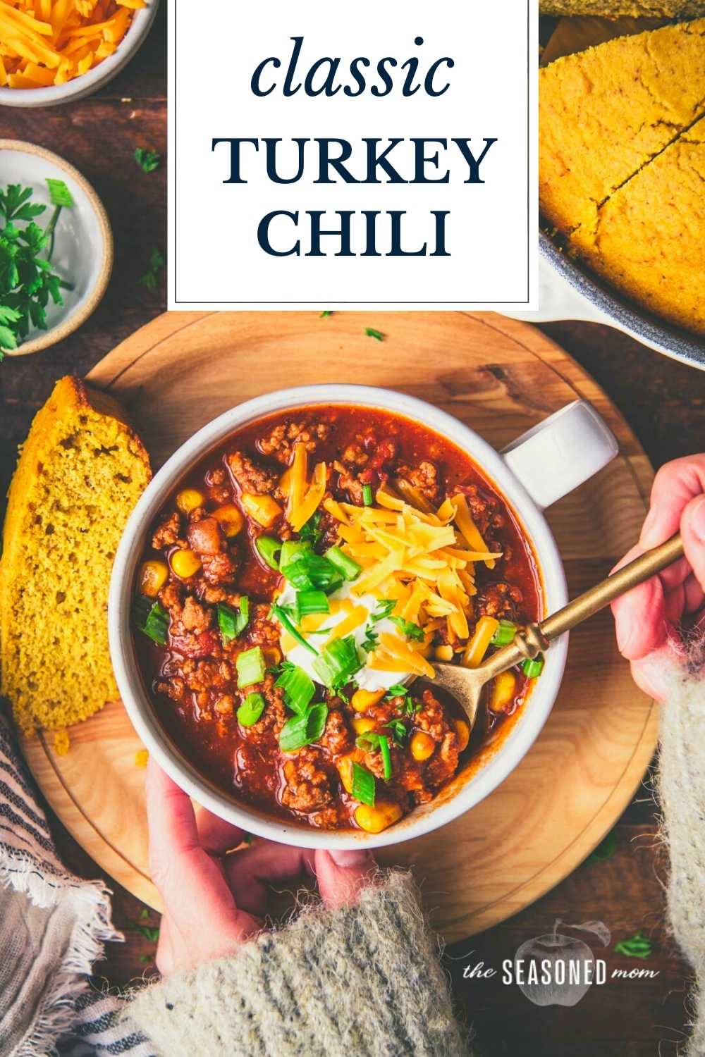 Easy Ground Turkey Chili - The Seasoned Mom