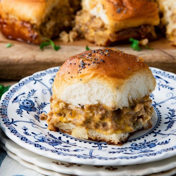 Easy "Crack" Chicken Sliders - The Seasoned Mom