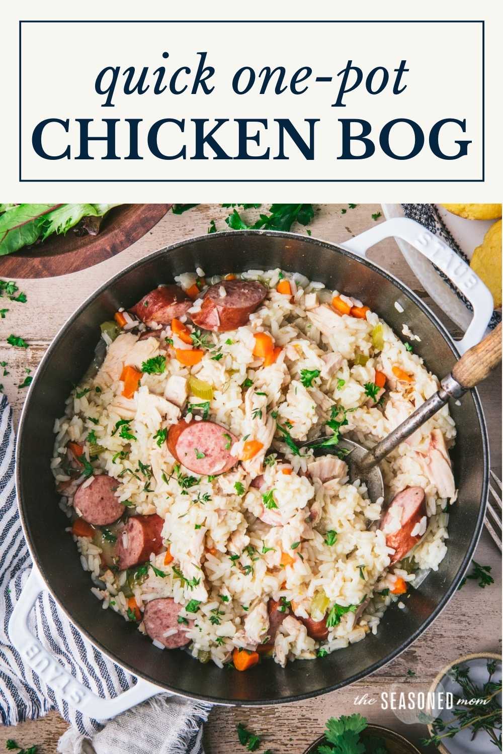 One-Pot Easy Chicken Bog - The Seasoned Mom