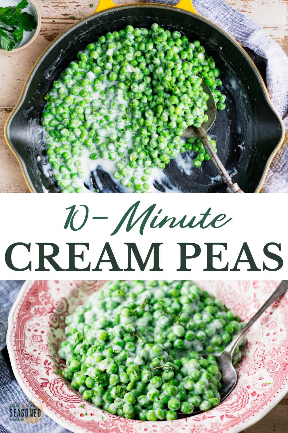 Creamed Peas (in just 10 minutes!)