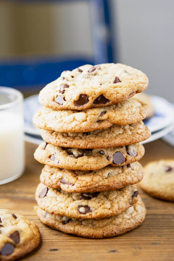 Easy Chocolate Chip Cookies - The Seasoned Mom