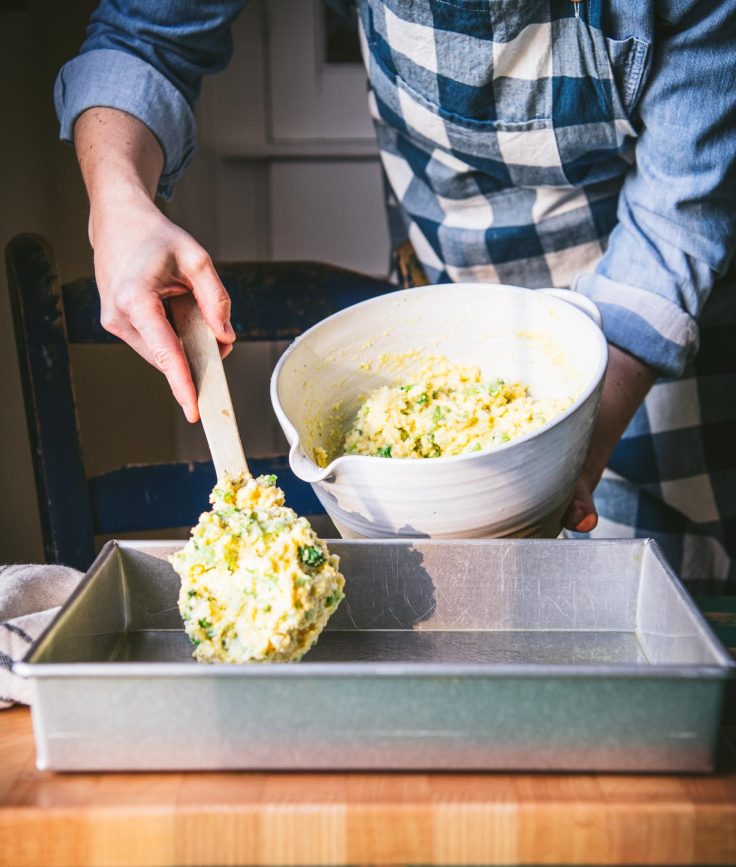Broccoli Cornbread - The Seasoned Mom