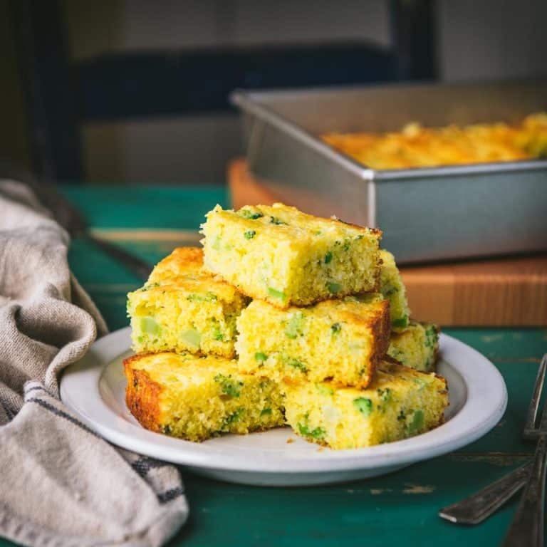 Broccoli Cornbread - The Seasoned Mom