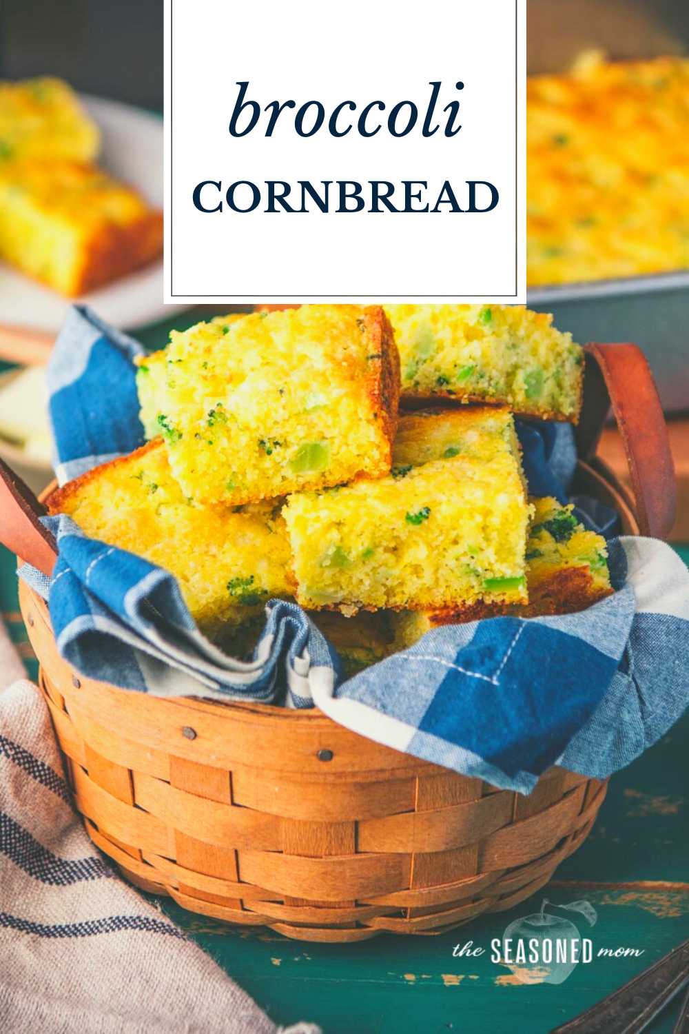 Broccoli Cornbread - The Seasoned Mom