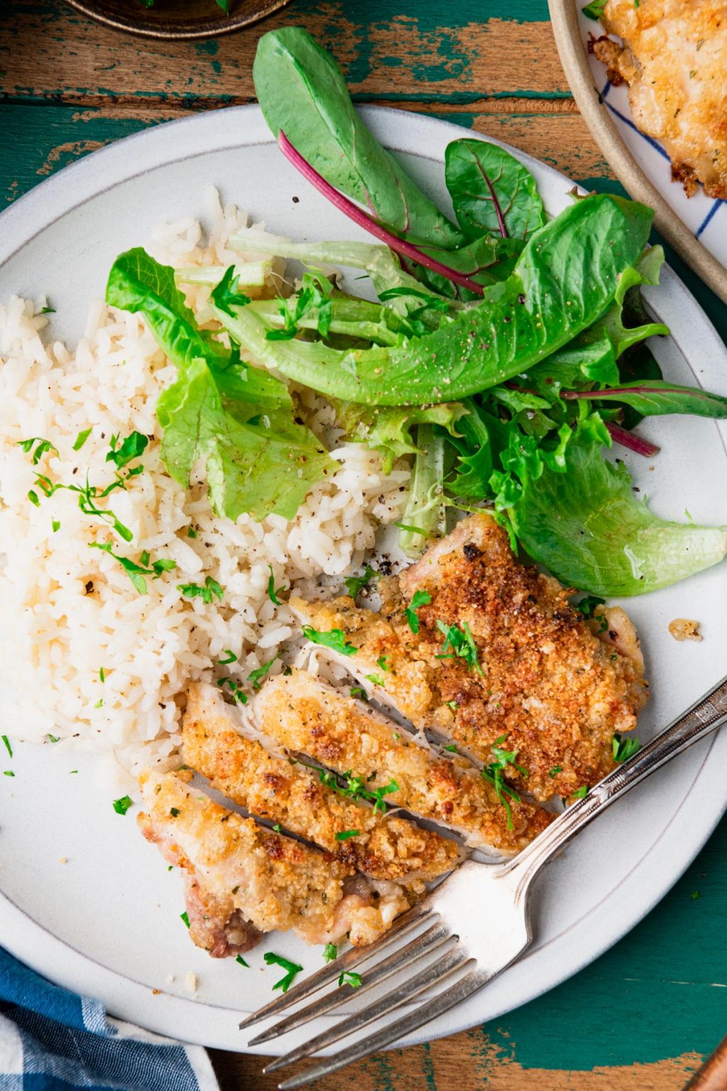 Rice Krispies Parmesan Ranch Chicken - The Seasoned Mom