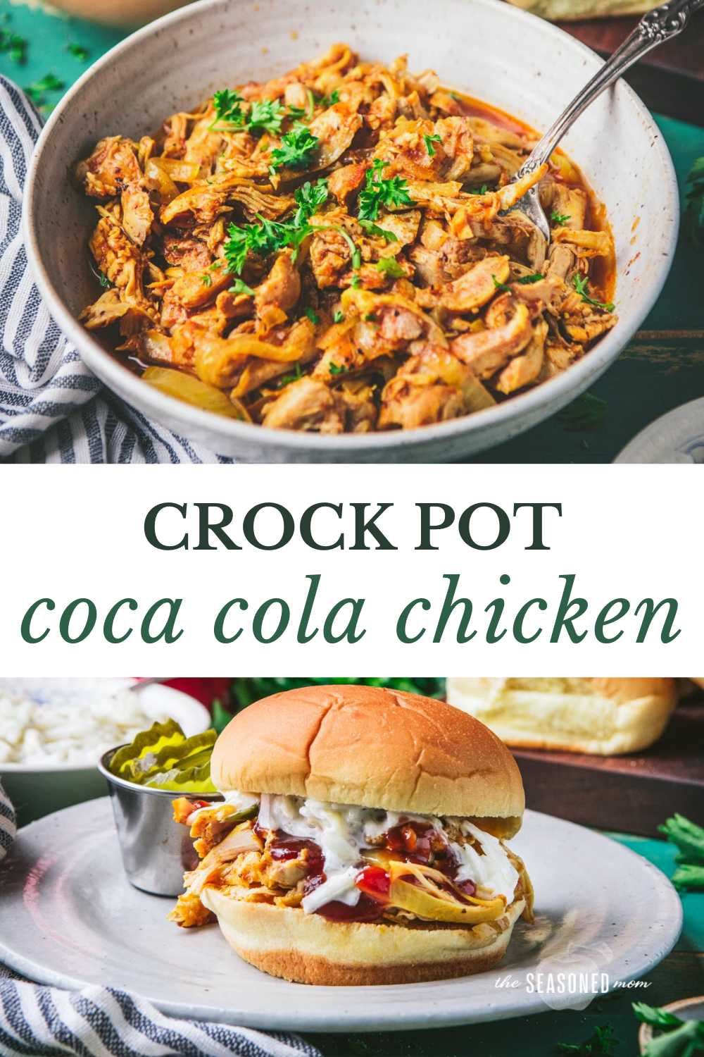 Crock Pot Coca Cola Chicken - The Seasoned Mom