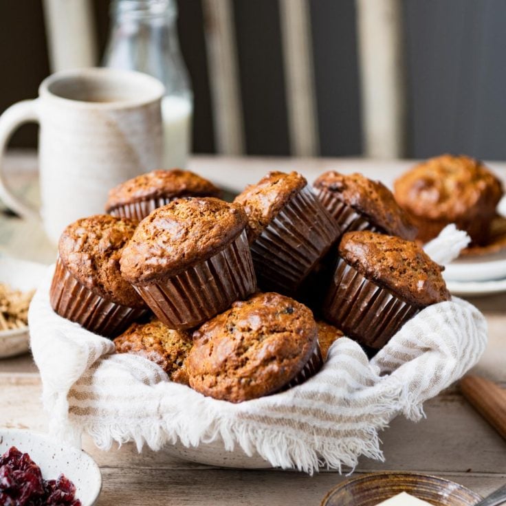 The Best Bran Muffin Recipe - The Seasoned Mom