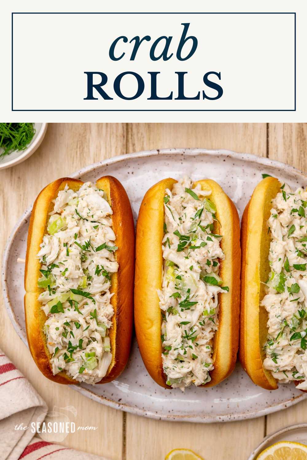 Easy Crab Roll Recipe