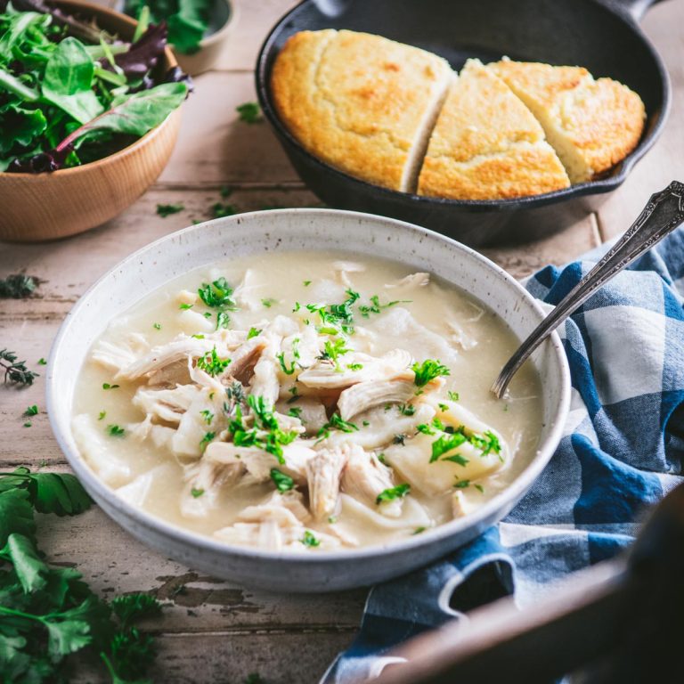 Southern Chicken and Pastry - The Seasoned Mom