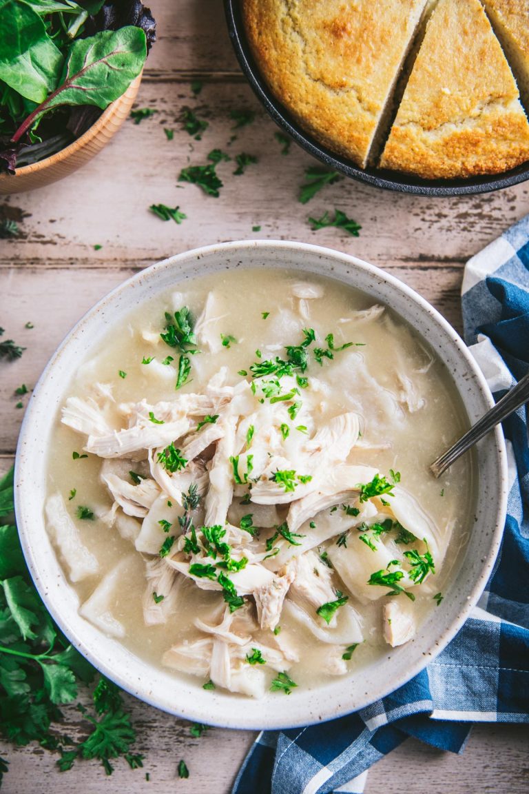 Southern Chicken and Pastry - The Seasoned Mom