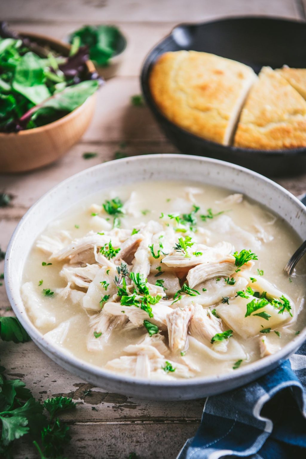 Southern Chicken and Pastry - The Seasoned Mom