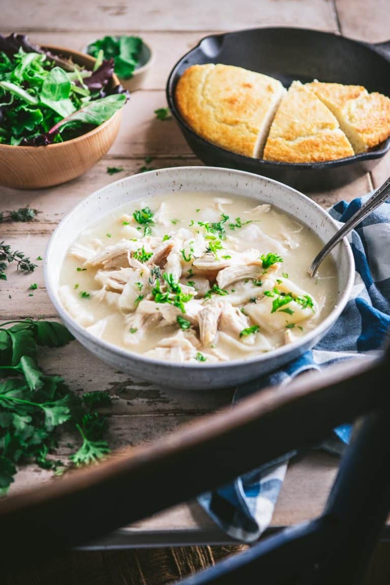 Southern Chicken and Pastry - The Seasoned Mom