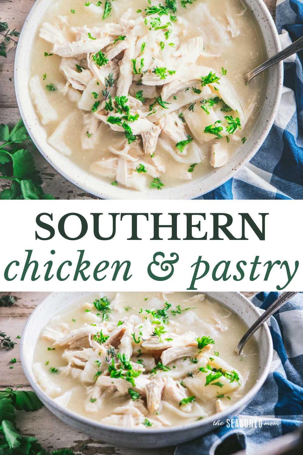 Southern Chicken and Pastry - The Seasoned Mom