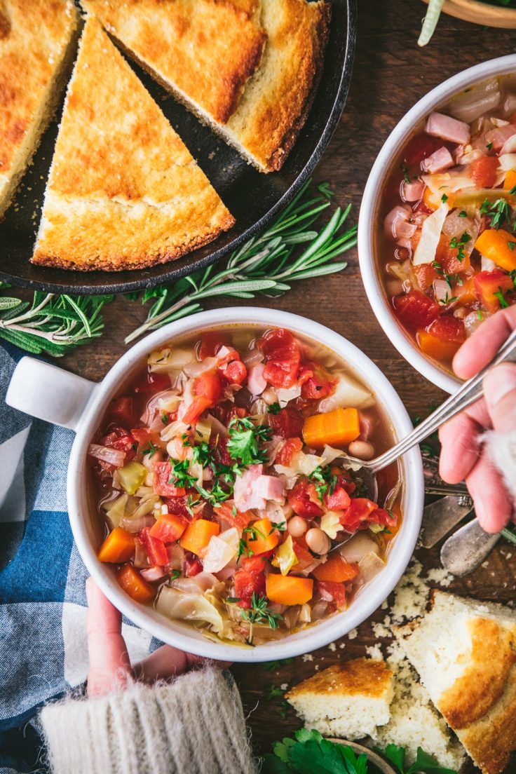 Southern Ham Bone Soup - The Seasoned Mom