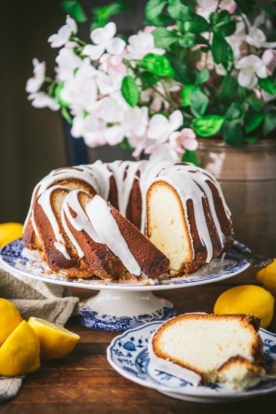 Southern Lemon Cream Cheese Pound Cake from Scratch - The Seasoned Mom