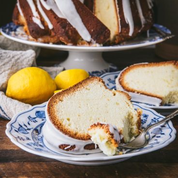 Southern Lemon Cream Cheese Pound Cake from Scratch - The Seasoned Mom
