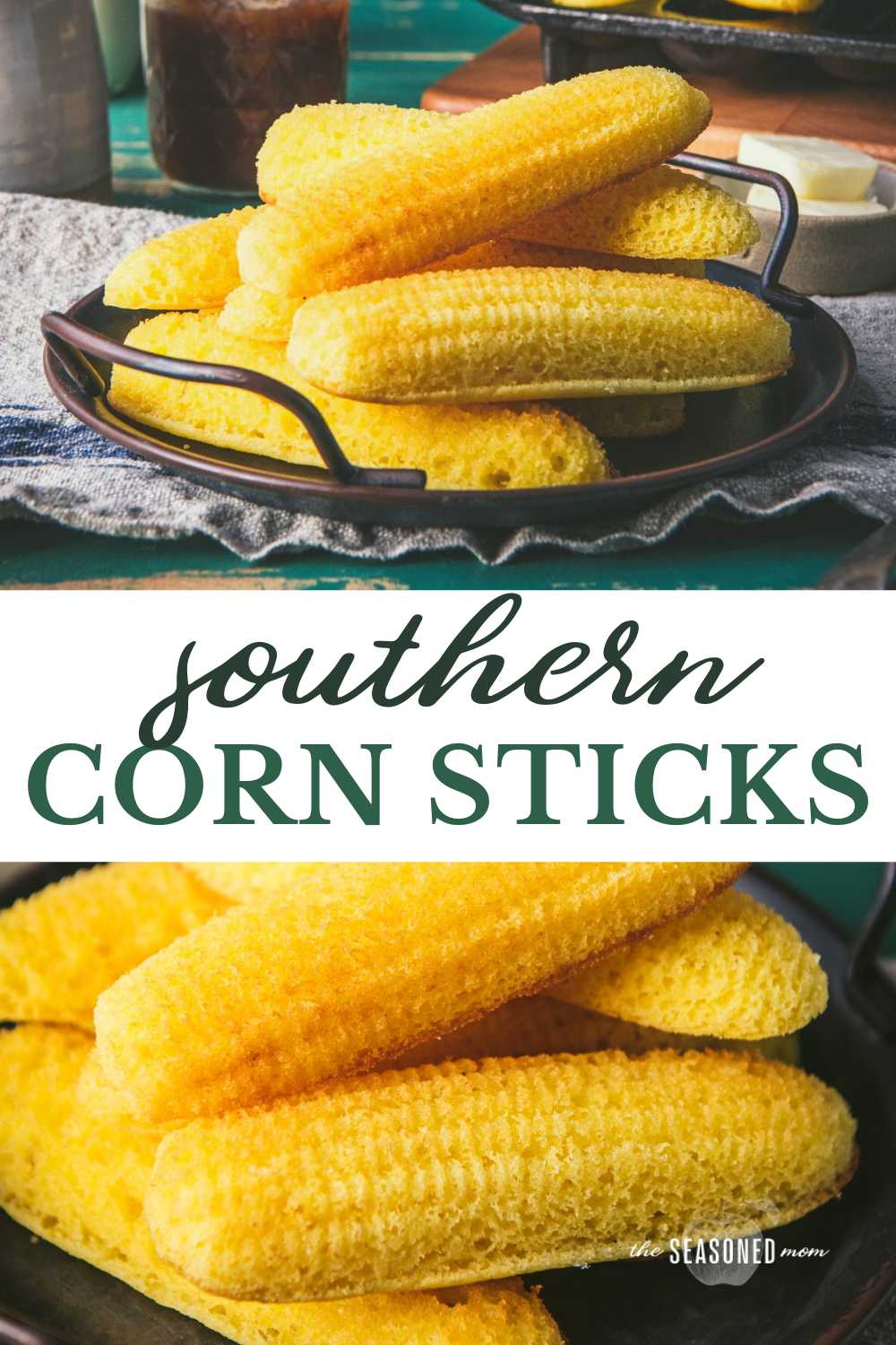 Old-Fashioned Southern Corn Sticks - The Seasoned Mom